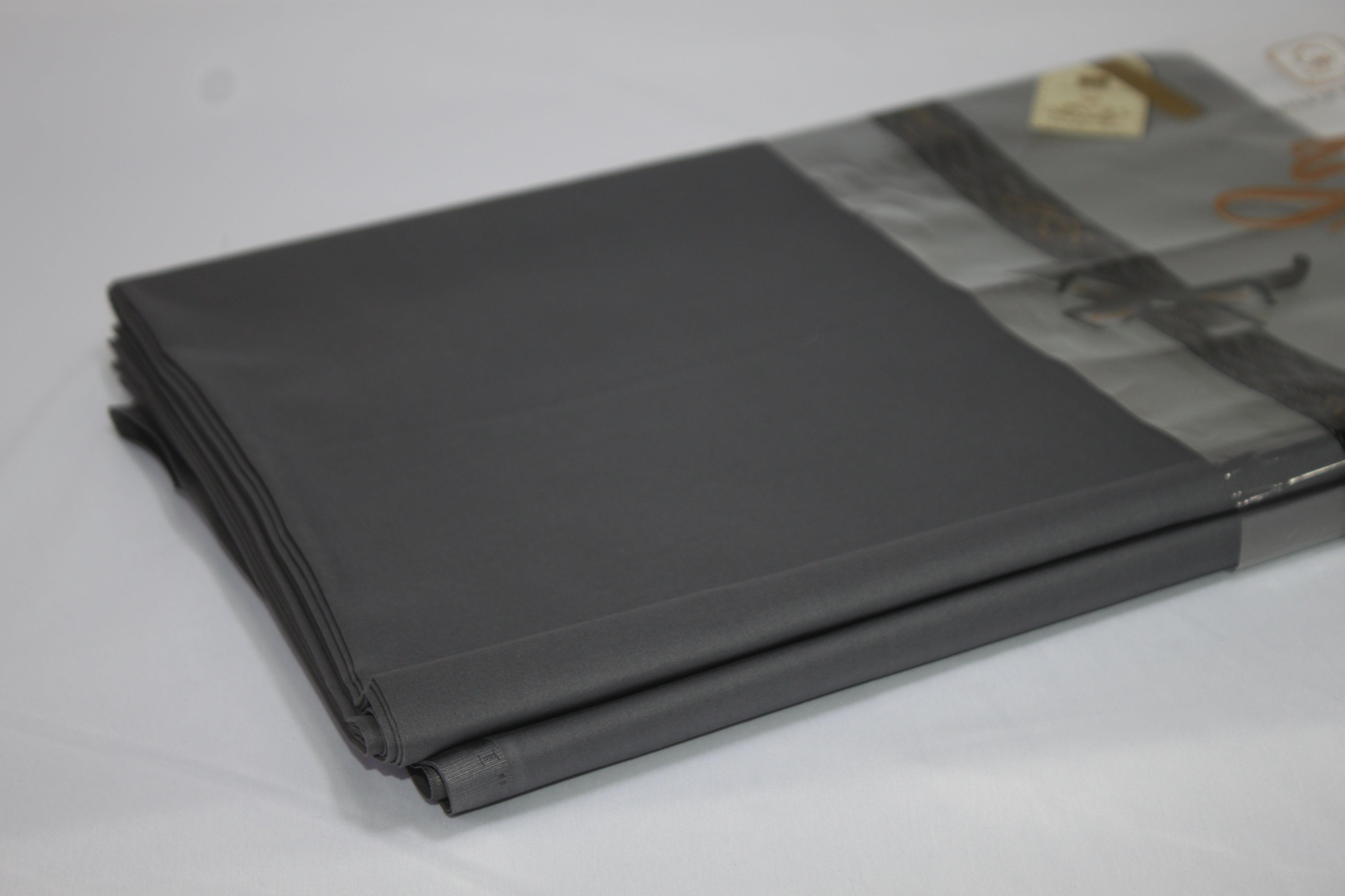 Zain Jee Cotton Dark Gray Color - THAI MALAI – Galaxy Apparel