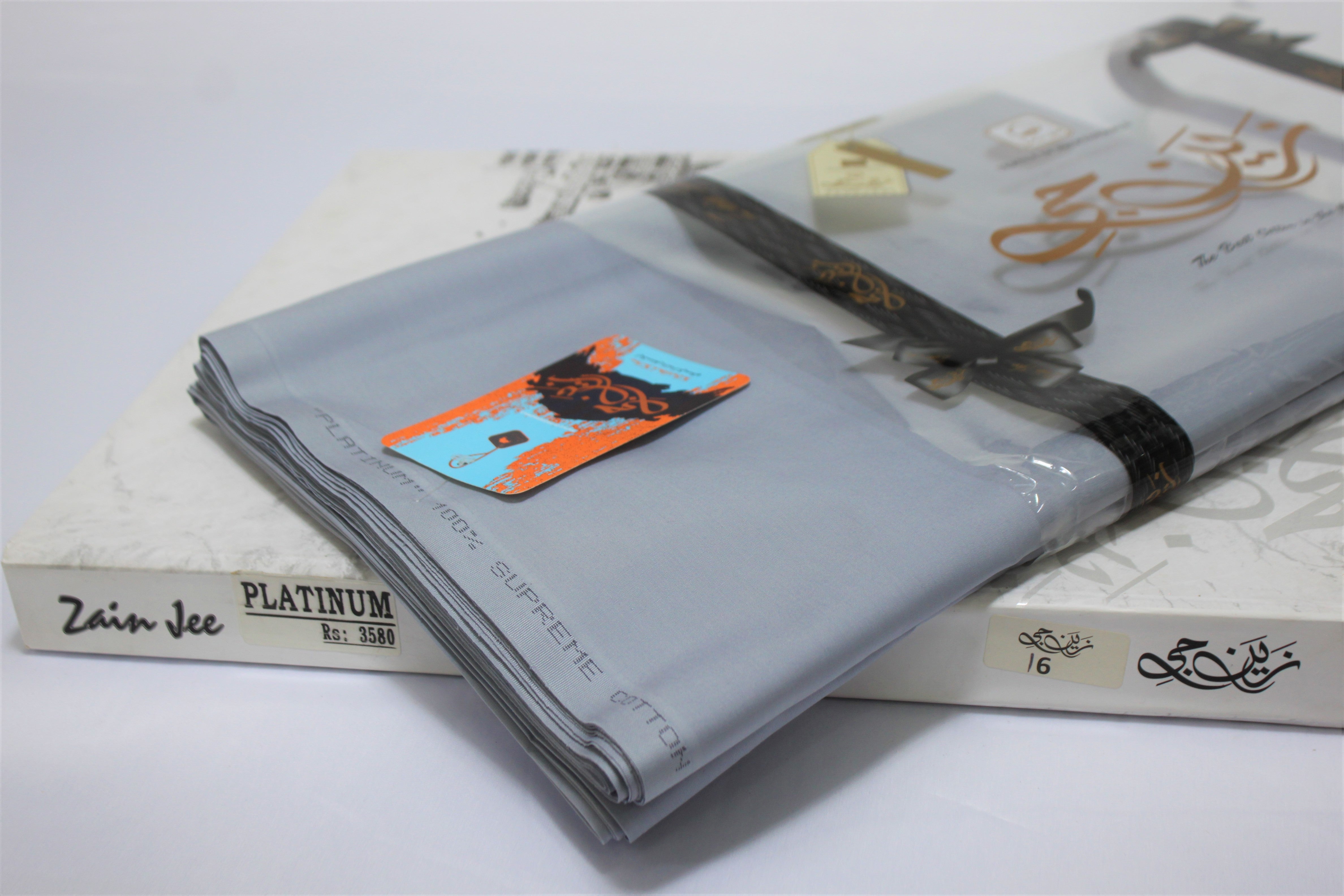 Zain Jee Cotton [PLATINUM] Gray – Galaxy Apparel